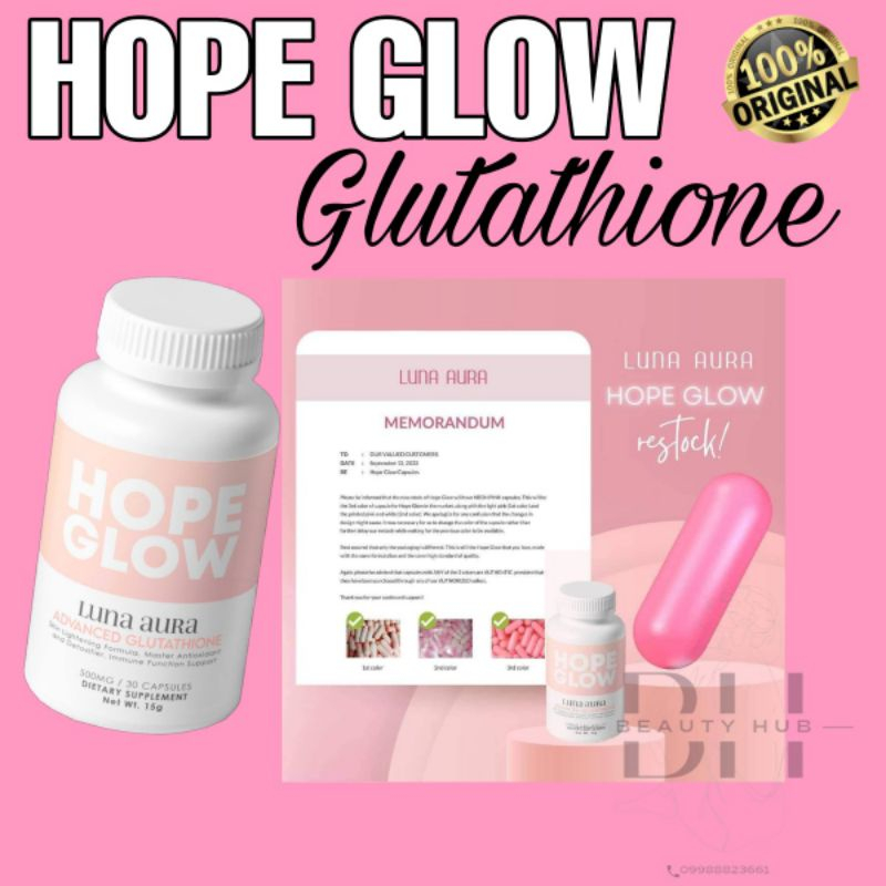 Original Luna Aura Hope Glow Capsule | Shopee Philippines
