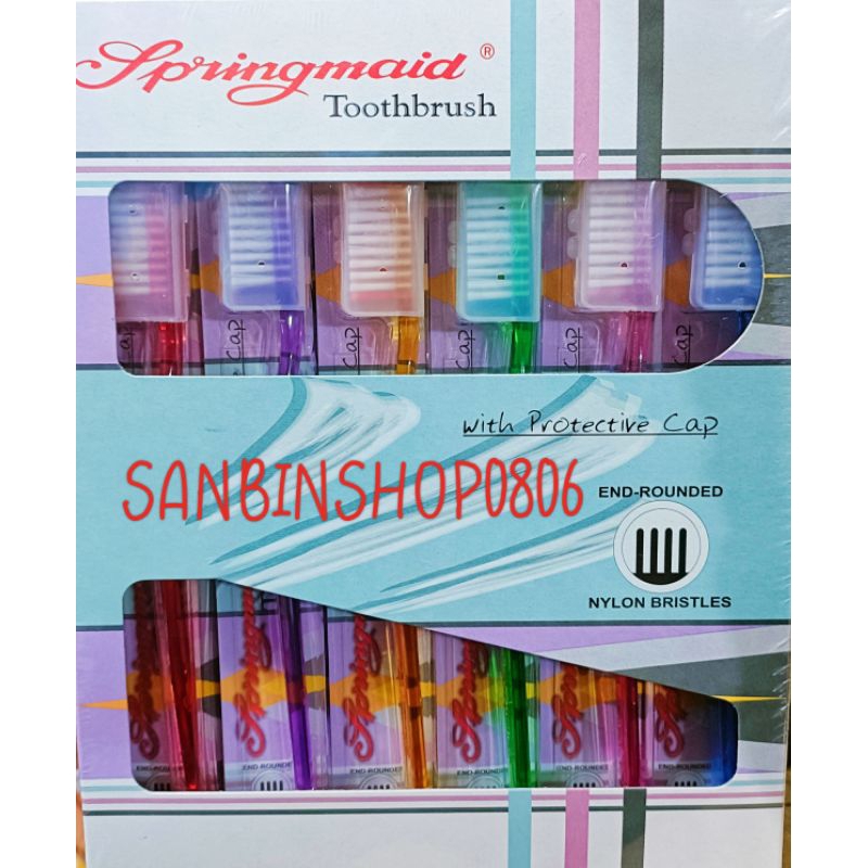SpringMaid 12pcs toothbrush eagle toothbrush 6pcs | Shopee Philippines