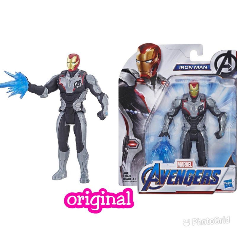 Original Iron man Marvel Avengers 6 inches figure Tony stark suits ...