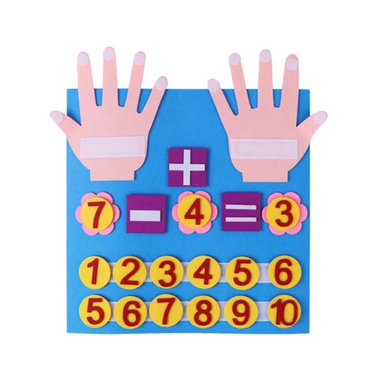Learning Math Felt chart | Shopee Philippines
