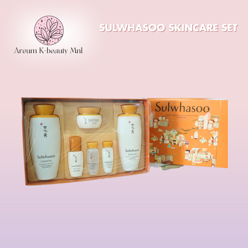 {AUTHNTIC KOREAN}SULWHASOO Essential Balancing Daily Routine Set KOREAN ...