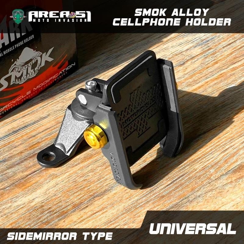 CP HOLDER MOTOWOLF CLAMP TYPE AND MIRROR MOUNT | Shopee Philippines