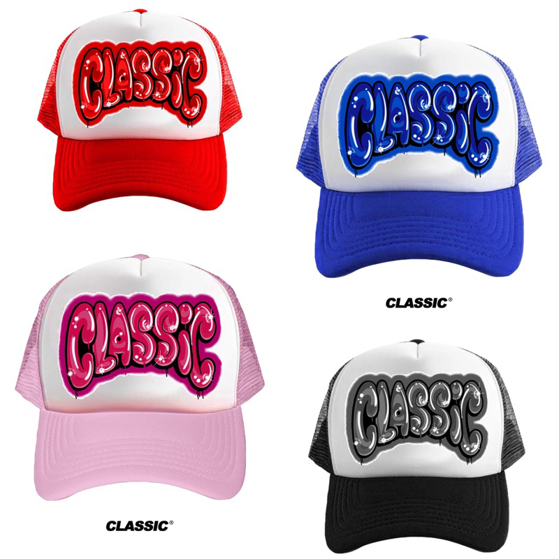 Classic Airbrush Net Cap | Shopee Philippines