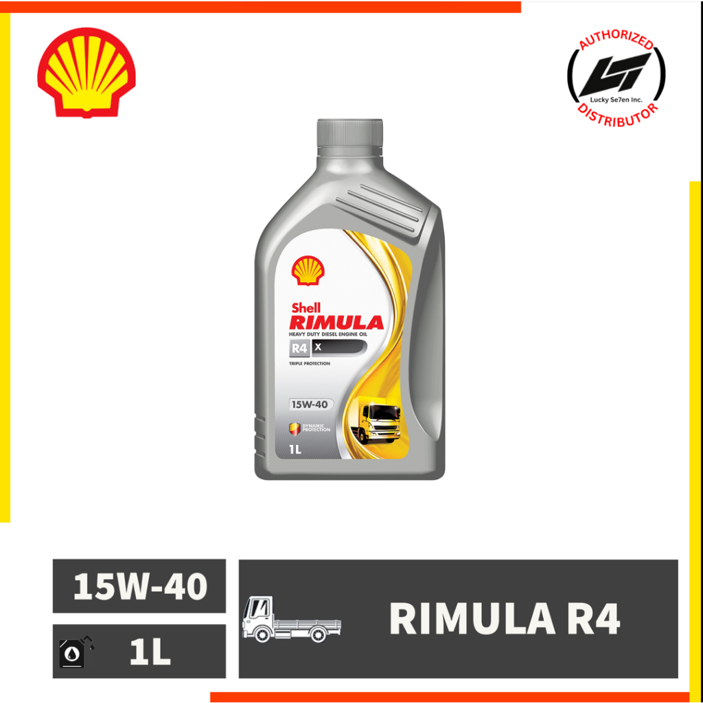 Shell Rimula R4X 15W-40 1L | Shopee Philippines