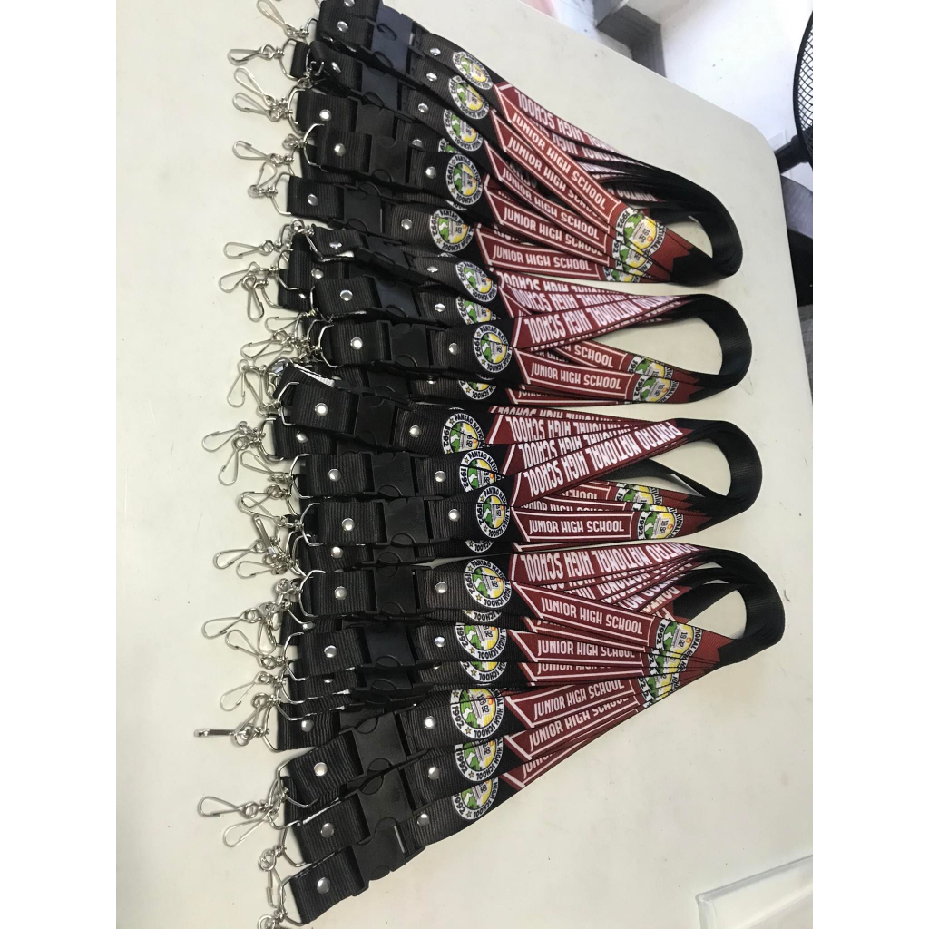 Customized ID Lace Lanyards Sling 84pcs RH | Shopee Philippines