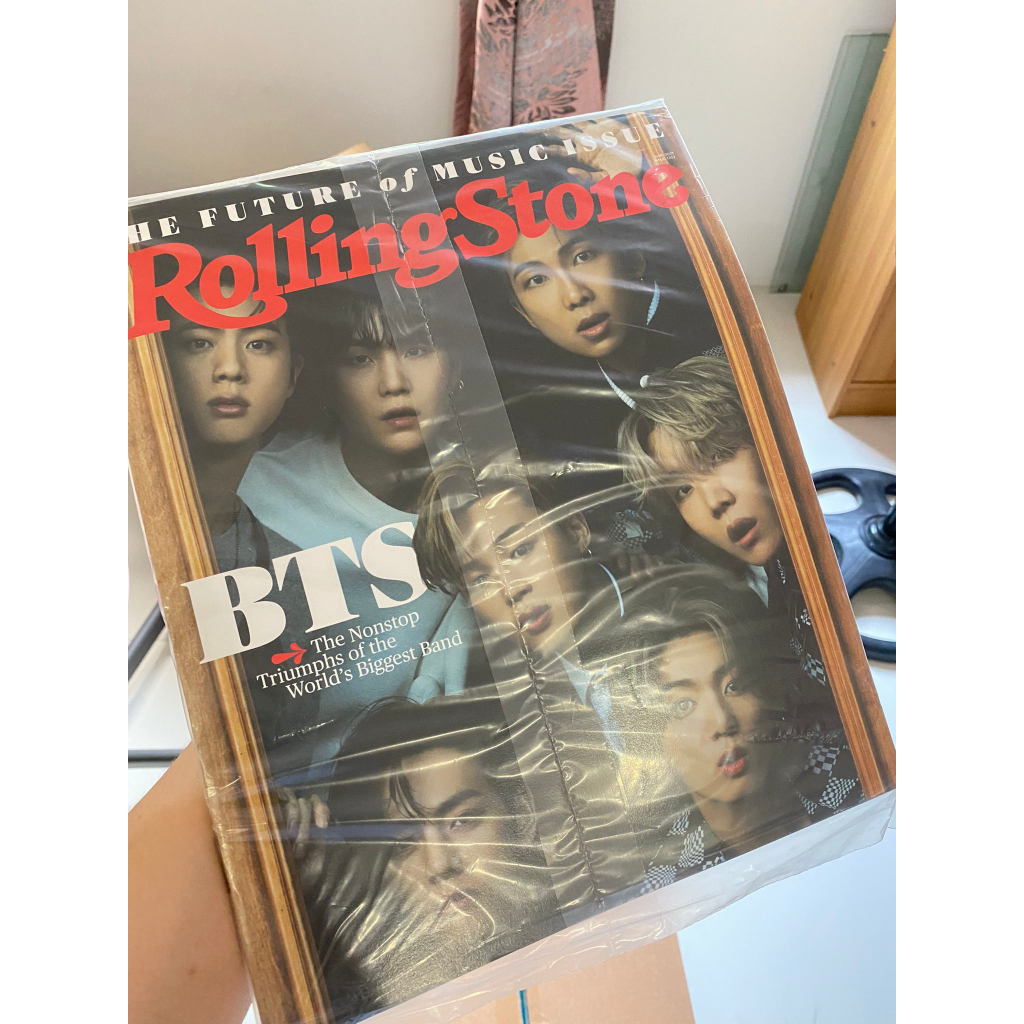 BTS Rolling Stone Magazine Group Cover Sealed Onhand RM Jin Suga Jhope ...