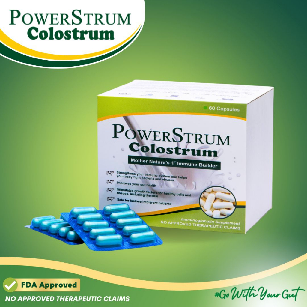 PowerStrum Colostrum 350mg | Shopee Philippines