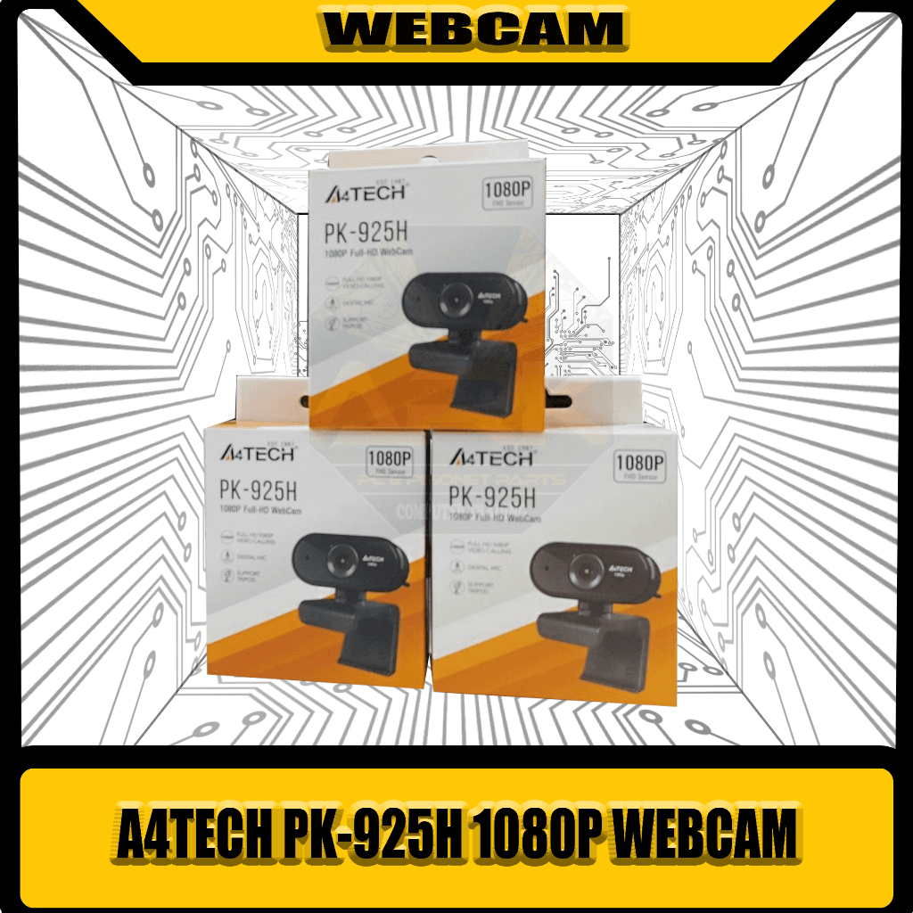 A4tech PK-925H 1080p Full-HD Webcam | Shopee Philippines
