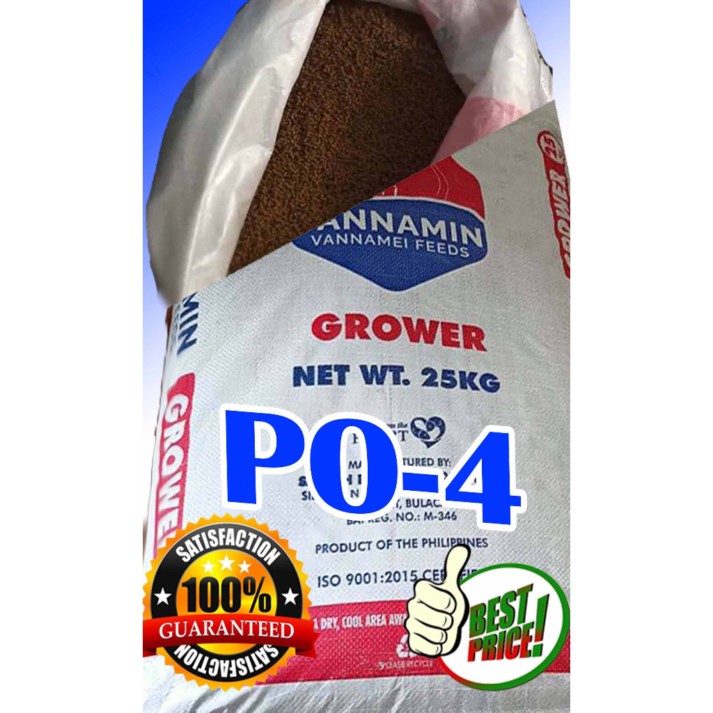 1kilo P04 TATEH VANNAMEI GROWER SINKING PELLET Vannamin Food for Fish ...