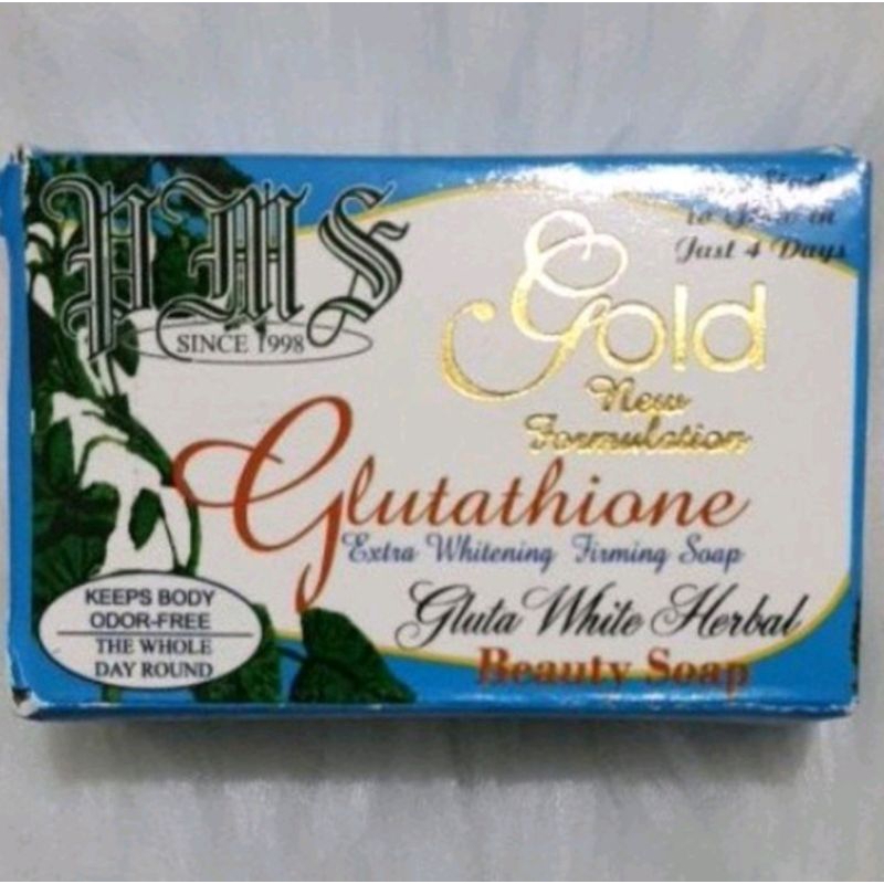 PMS Gluta White Herbal Beauty Soap | Shopee Philippines