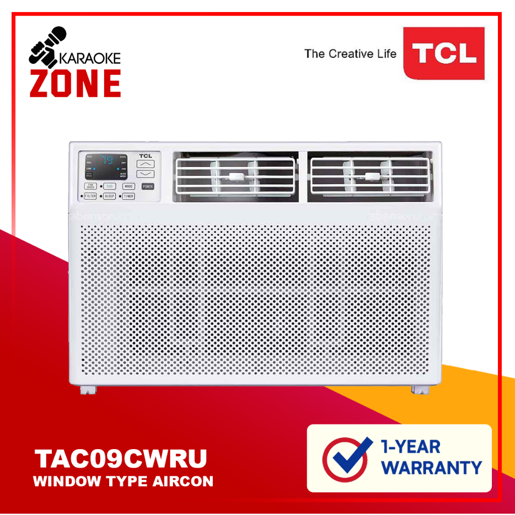 Tcl Tac 09cwr U 1 0 Hp Window Aircon With Remote Tcl Aircon Tcl