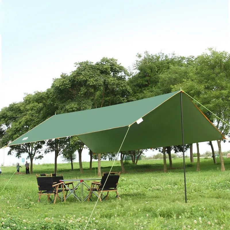 Camping Tarp Waterproof Portable Tarp Multifunctional Outdoor Camping ...