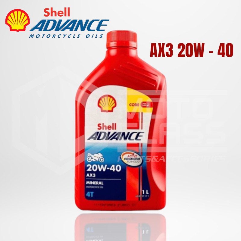 SHELL ADVANCE OIL AX3 800ml | Shopee Philippines