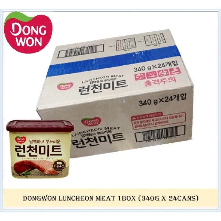KOREAN LUNCHEON MEAT 340G : CJ / LOTTE / DONGWON / HANSUNG / OFOOD 1bpx=24pcs | Shopee Philippines