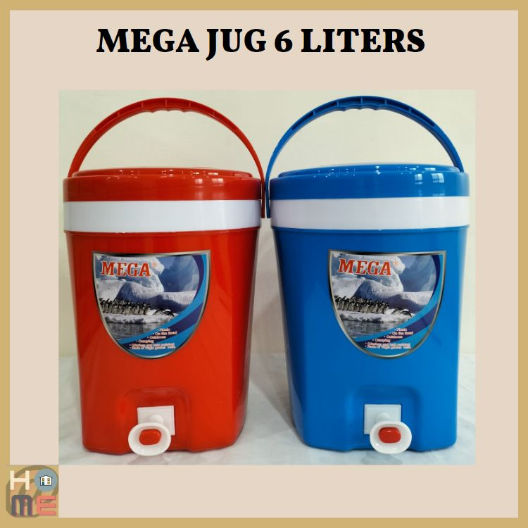 MEGA JUG 6 LITERS/INSULATED WATER JUG | Shopee Philippines