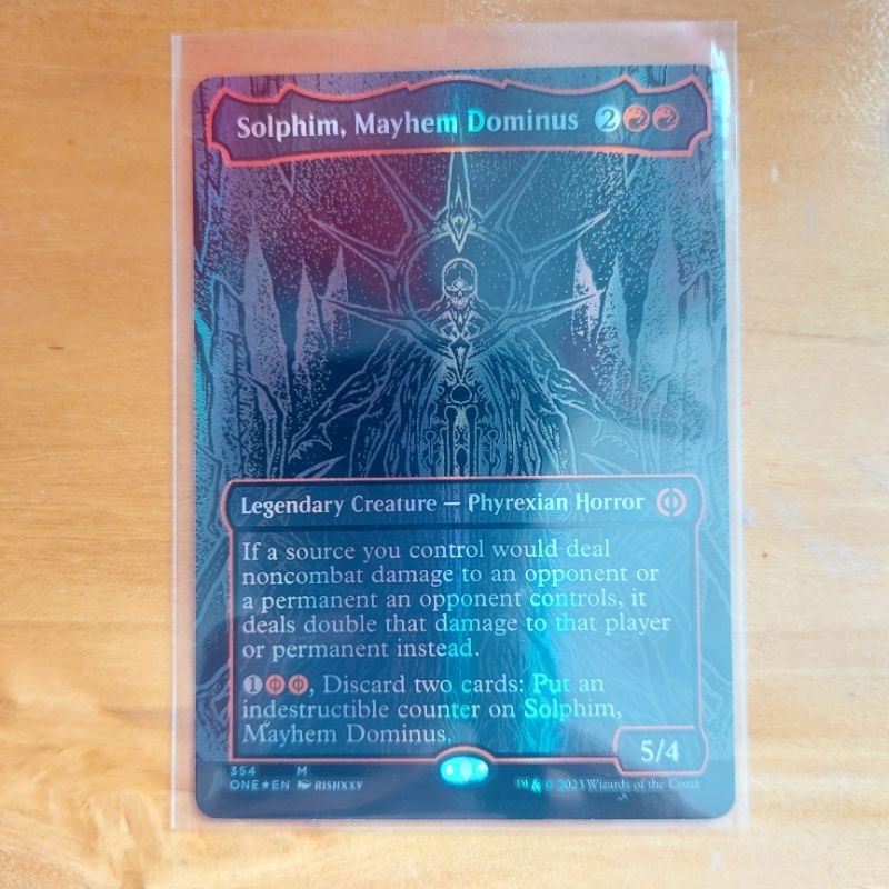 Magic The Gathering Solphim Mayhem Of Dominusholo Shopee Philippines