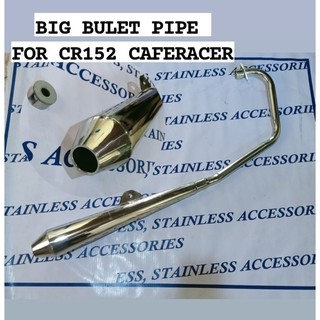 Keeway CR152 Big Bulet Pipe Stainless. Doble Elbow | Shopee Philippines