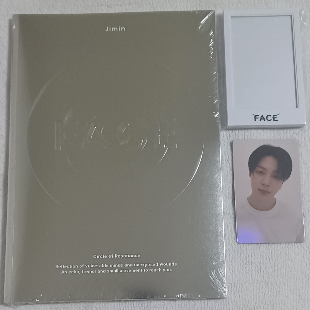 Official Jimin (BTS) FACE Album and Pre-Order Benefits (Sealed ...