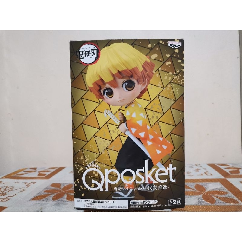 QPOSKET Kimetsu No Yaiba/Demon Slayer Zenitsu Agatsuma version A ...
