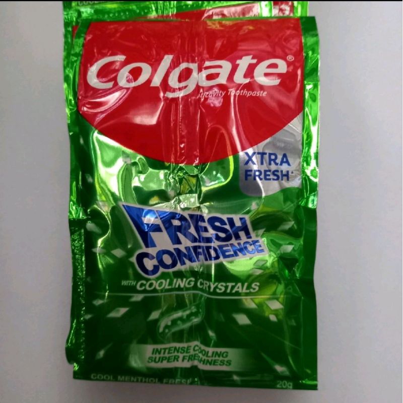 COLGATE TOOTHPASTE TWIN PACK sachet 20g x 6pcs | Shopee Philippines