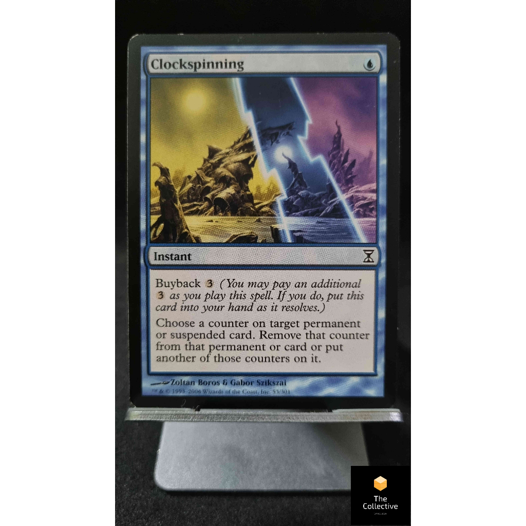 Magic the Gathering - MTG Card Game - Clockspinning - TSP [BLUE] / [ID ...