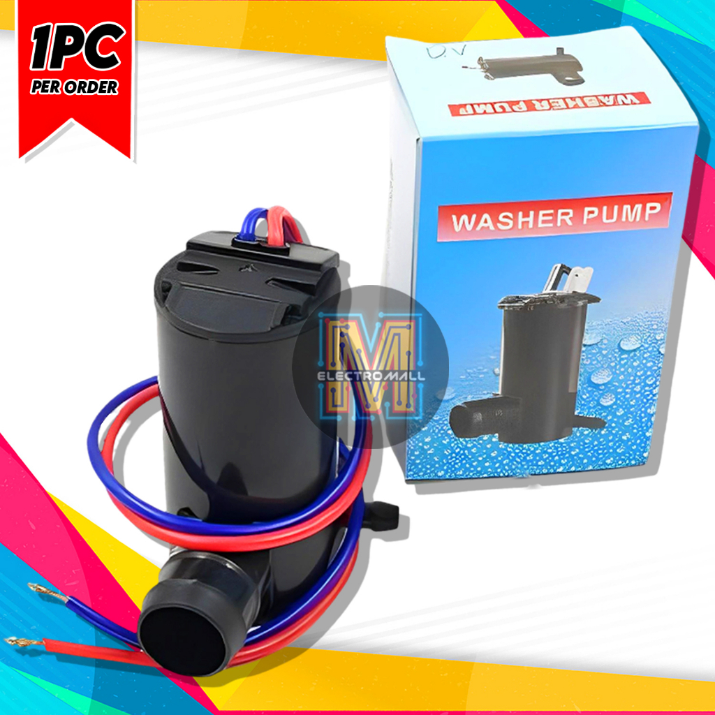 High Pressure DC 12V 3.7A Water Pump Washer Car Glass High Power Wash ...