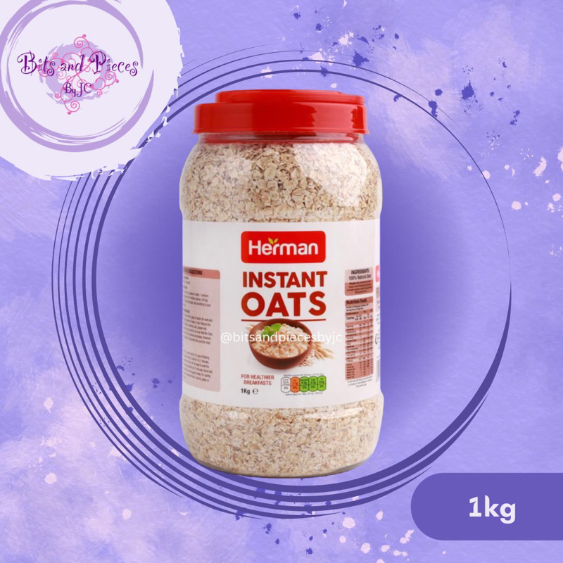 Herman Instant Oats 1kg | Shopee Philippines