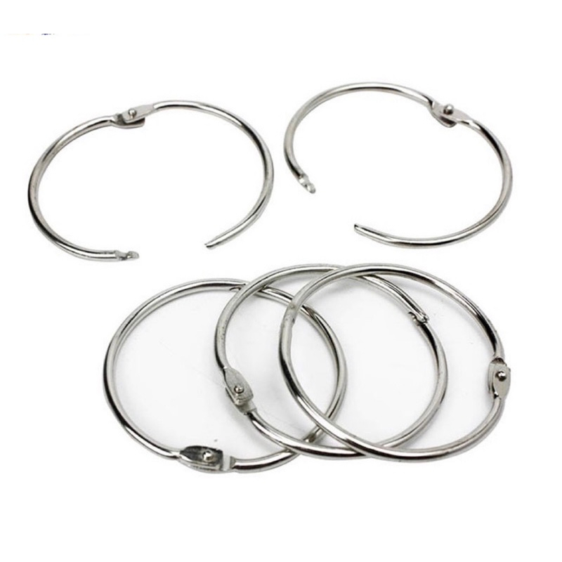 PENNY# stationary school supplies 4pcs circular rings 19mm | Shopee ...