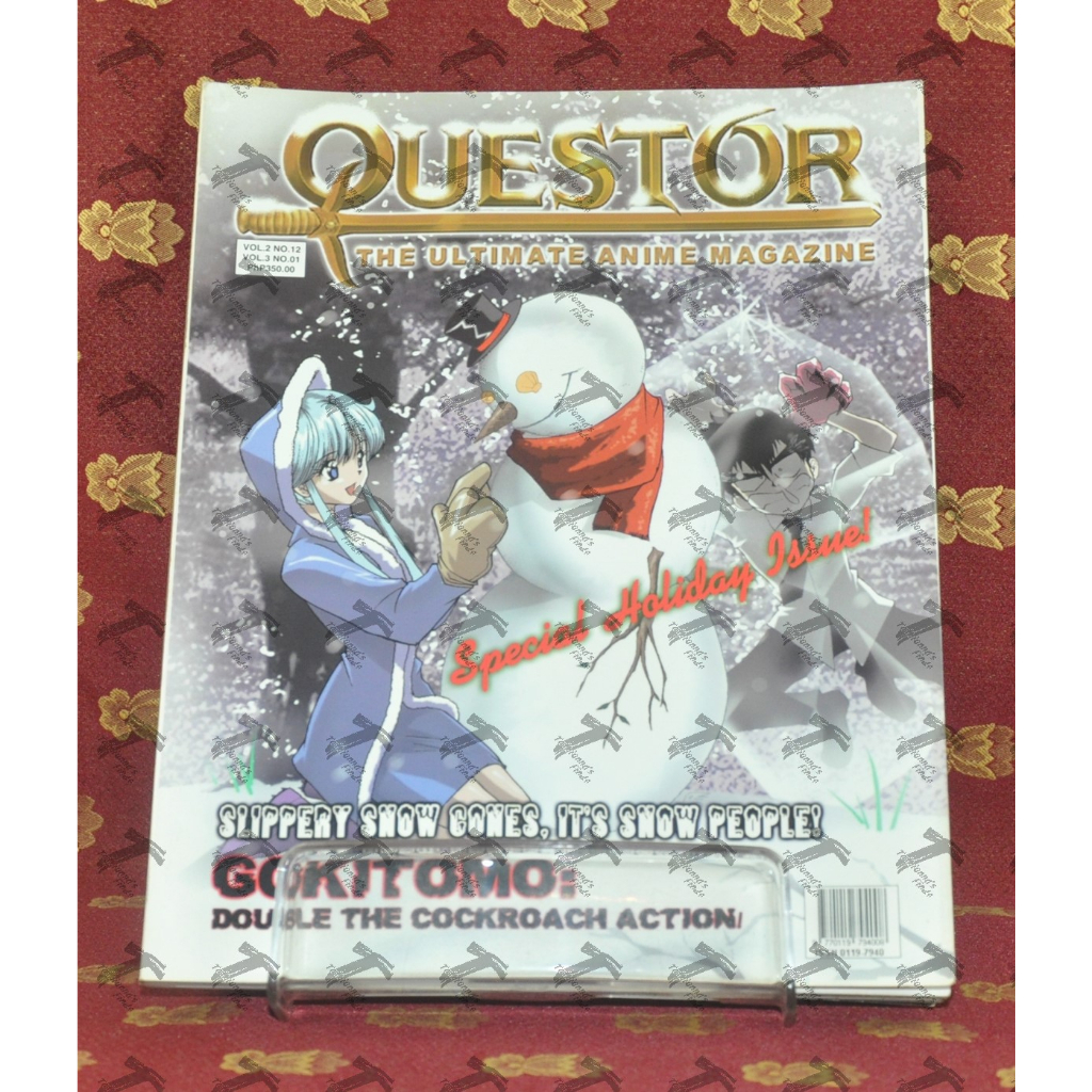 Questor Vol. 2 #12 & Vol. 3 #01 Magazine (Special Twin Issue ...