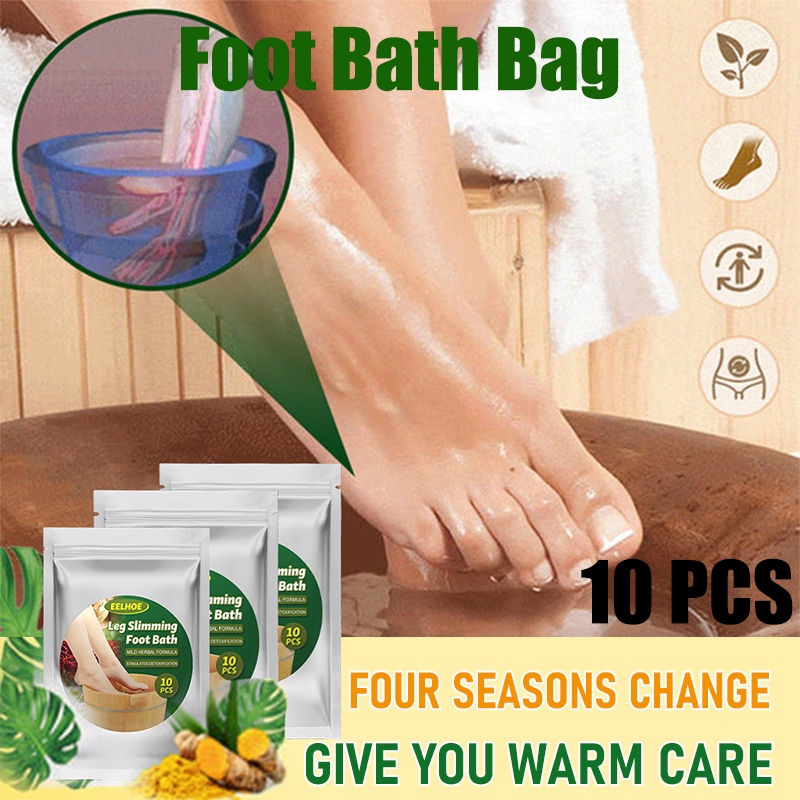10PCS Ginger Foot Soak Foot Powder Bag Dehumidification Alleviate ...