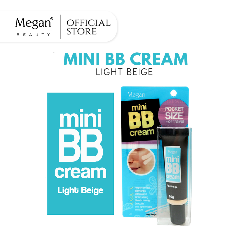 Megan Mini BB Cream 10g - Light Beige | Shopee Philippines