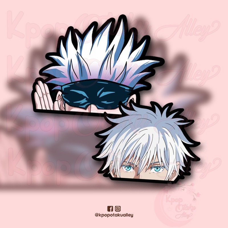 Satoru Gojo - Jujutsu Kaisen Peeker Sticker ver A | Kpop Otaku Alley ...