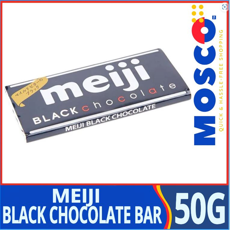 Meiji Black Chocolate Bar 50g | Shopee Philippines