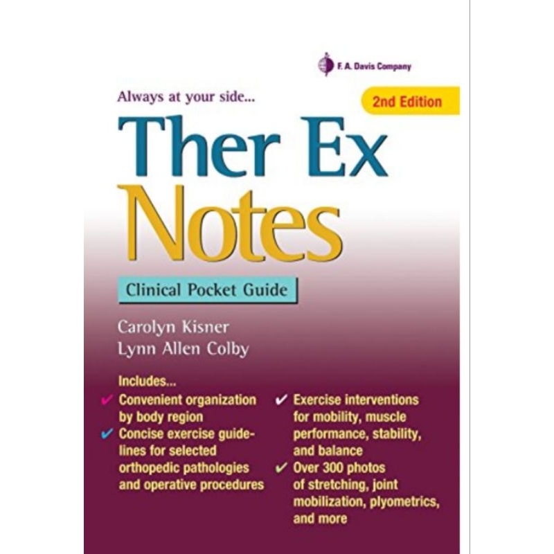 Ther Ex Notes Clinical Pocket Guide | Shopee Philippines