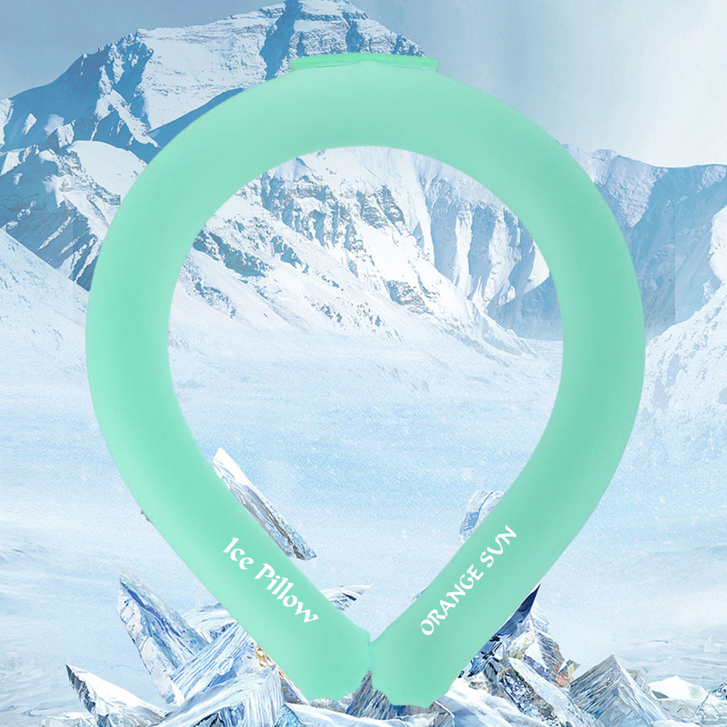 【COD】Neck Cooler Tube Summer Neck Cooling Ring Reusable Outdoor Sports ...