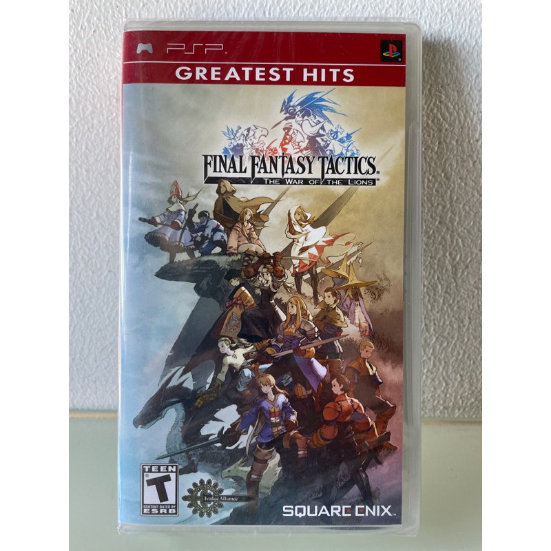 PSP Play Station Portable Final Fantasy Tactics The War of the Lions ...