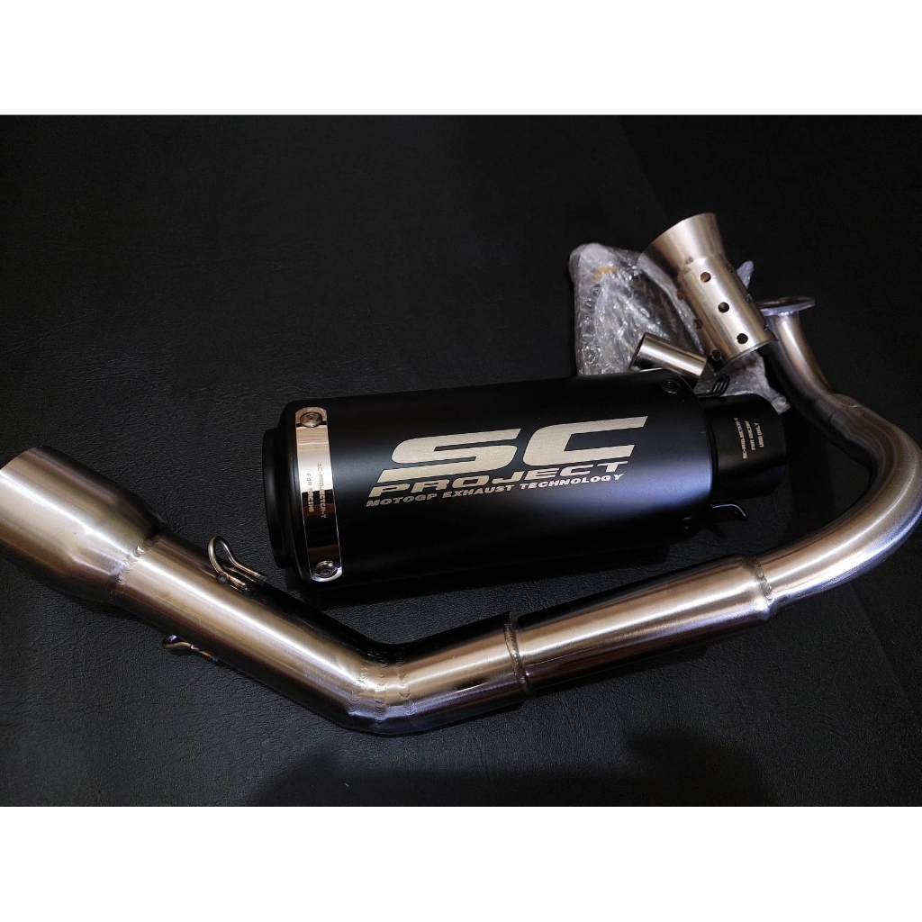 SC Project Full System for Honda Click V1/V2/V3 125/150 (with elbow ...