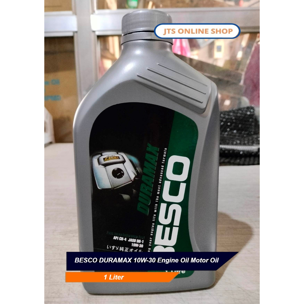 BESCO DURAMAX 10W-30 Engine Oil Motor Oil: 1 Liter | Shopee Philippines