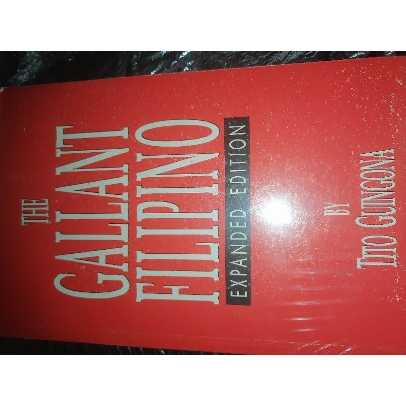 The Gallant Filipino ( Extended Version) by Tito Guingona | Shopee ...