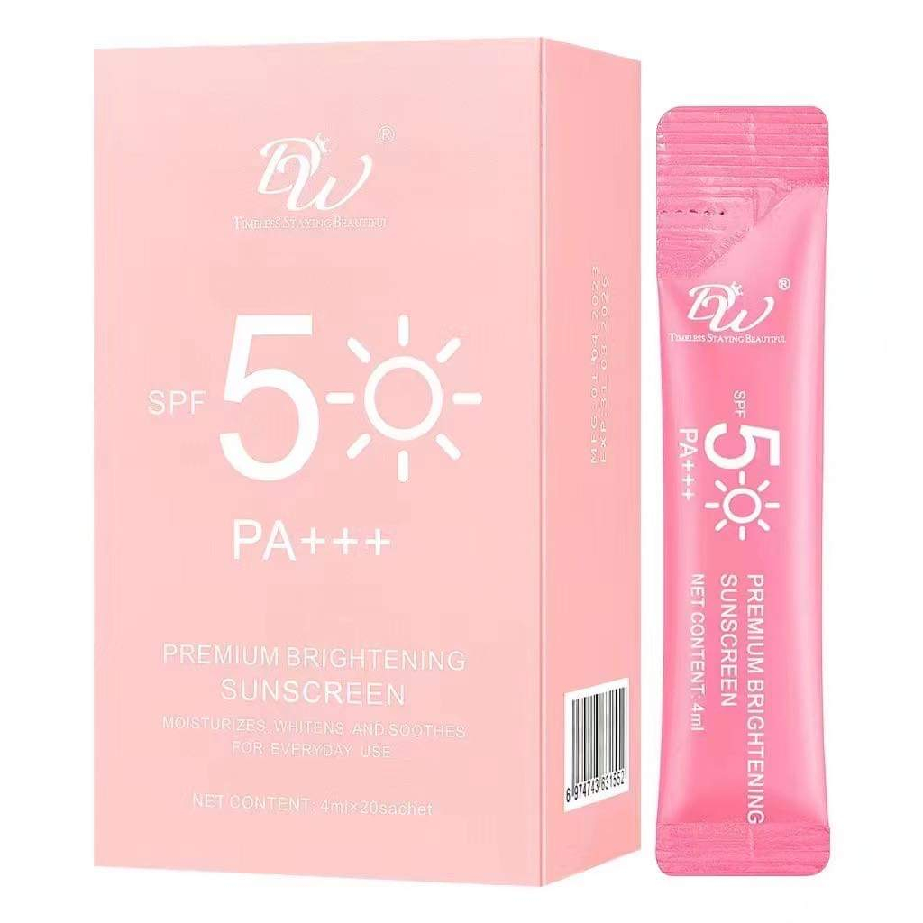 BUY1 TAKE1 DW Premium Brightening Sunscreen Sun cream Zero 4ml (20 ...
