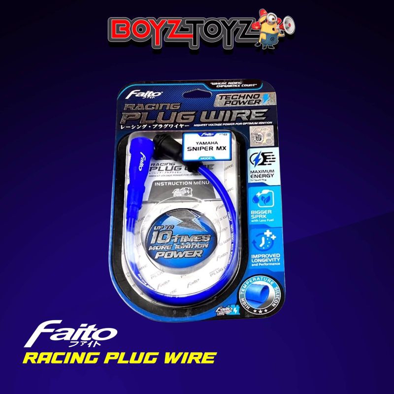FAITO RACING PLUG WIRE SNIPER 150 | Shopee Philippines