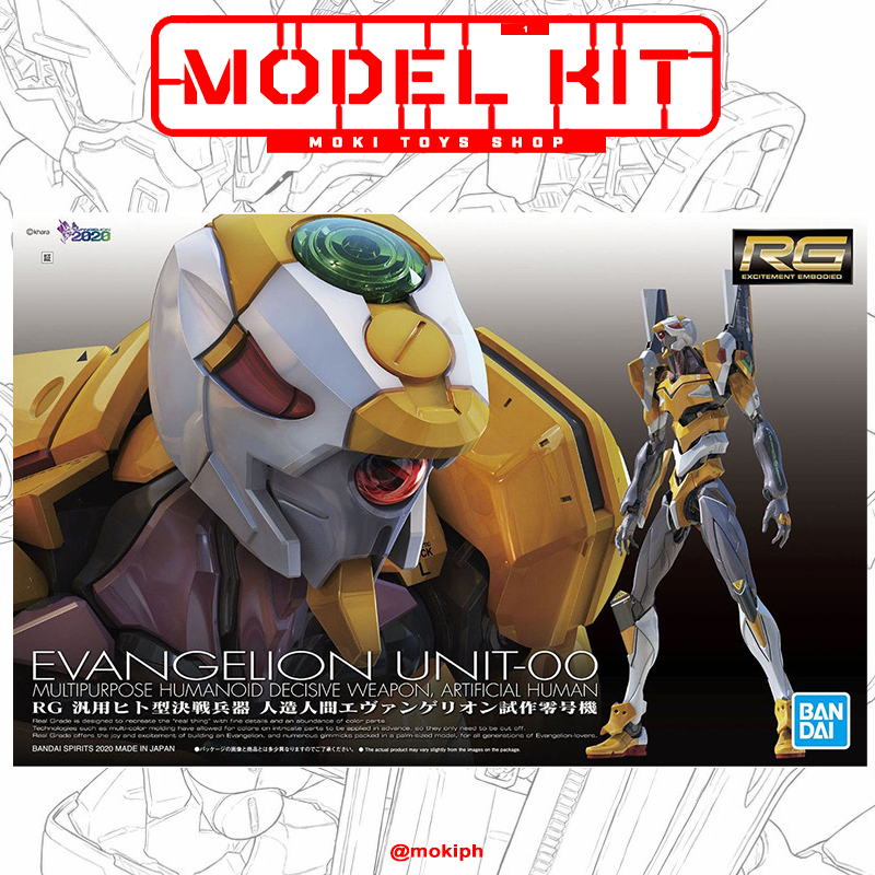 RG EVANGELION UNIT 00 KIT REGULAR | Shopee Philippines