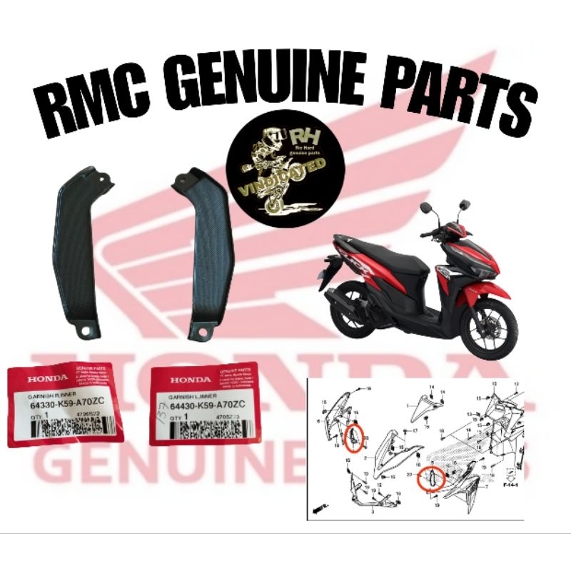 SIDE GARNISH INNER CLICK 125-150 GC V2 | Shopee Philippines