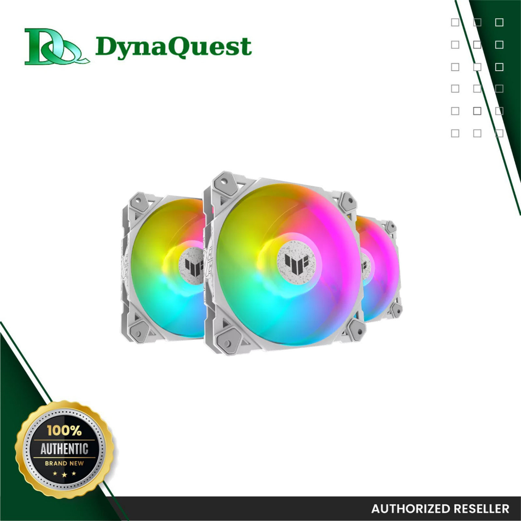 Asus TUF TF120 RGB 120mm (3Pack) 76 CFM 1900rpm aux fan ( Black ...