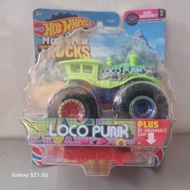 Hot Wheels Monster Trucks Loco Punk | Shopee Philippines