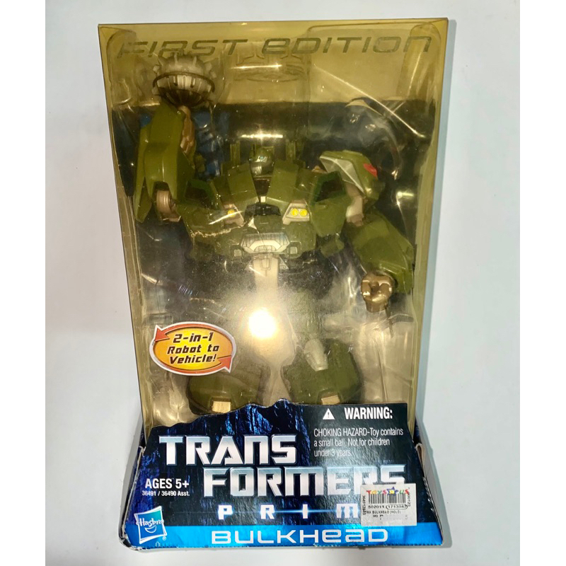 Transformers Prime First Edition Bulkhead Sealed | Shopee Philippines