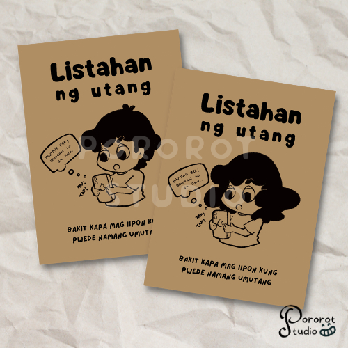 Listahan ng Utang Mini / Loan Tracker Planner Diary Journal Pocket ...