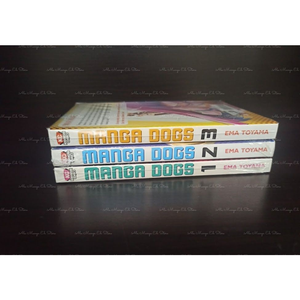 Manga Dogs Complete Set Vol 1-3 Manga by Ema Toyama, English, Kodansha ...
