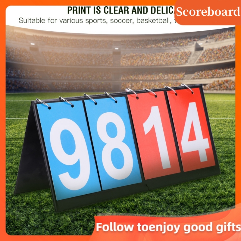 PVC Scoreboard Basketball Badminton Football Volleyball Competitions 4 Digit Multi Sports ...