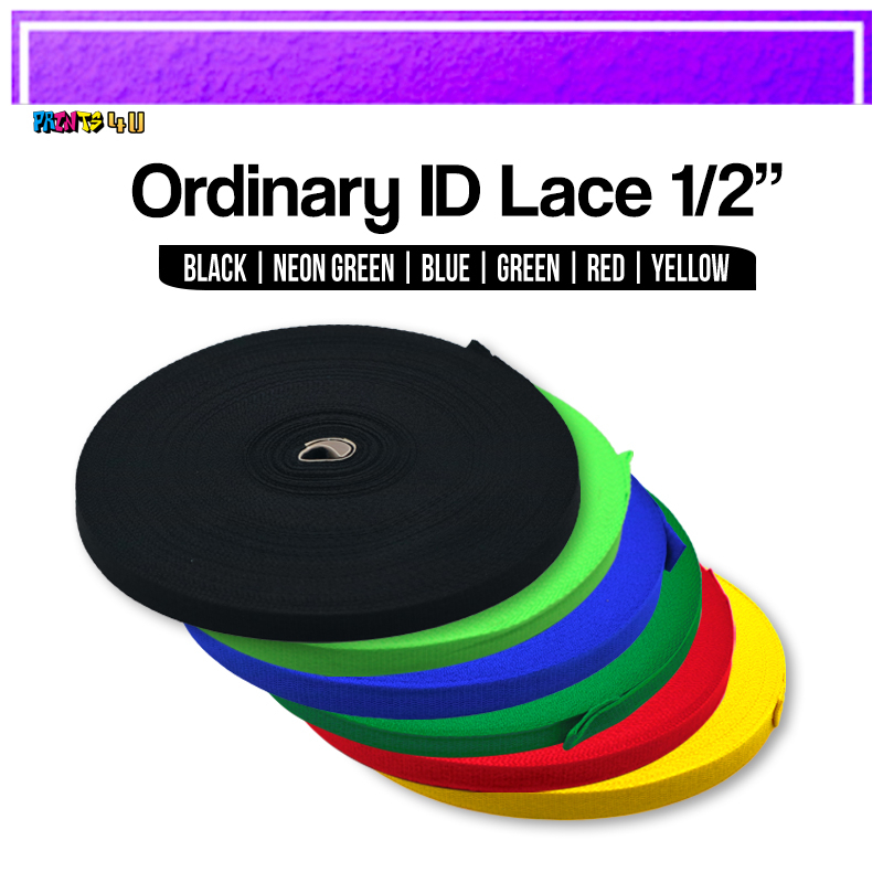 Ordinary Id Lace 1/2 Inch For Lanyard Making Material 50 Meters Roll ...